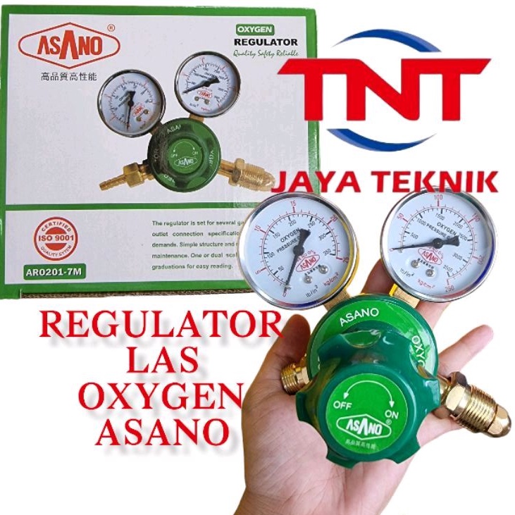 Jual REGULATOR LAS OXYGEN ASANO / REGULATOR OKSIGEN ASANO / REGULATOR OXY | Shopee Indonesia