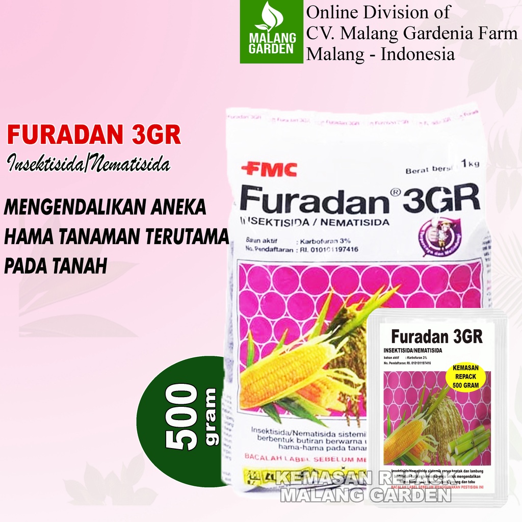 Jual REPACK Furadan 3GR 500 gram | Furadan 500 gram | Shopee Indonesia