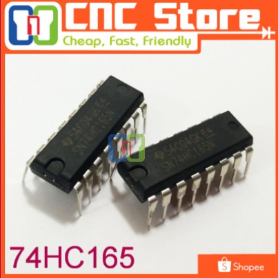 Jual [ICS-0020] 74HC165N 74HC165 DIP-16 PARALLEL IN SERIAL OUT SHIFT ...