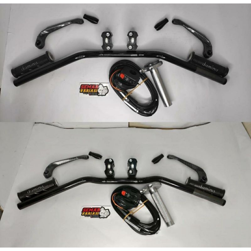 Jual PAKET KOKPIT UNIVERSAL RZR STANG JEPIT GAS SPONTAN 4 ITEM | Shopee ...