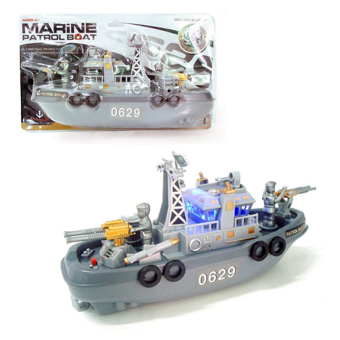 Jual Marine Patrol Boat Baterai 0629 | Shopee Indonesia
