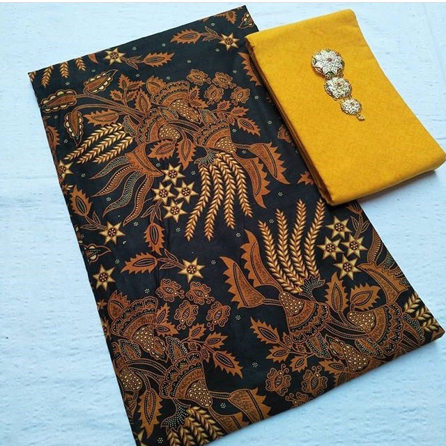 Jual Kain batik motif sogan kelapa , embos dijual terpisah | Shopee ...