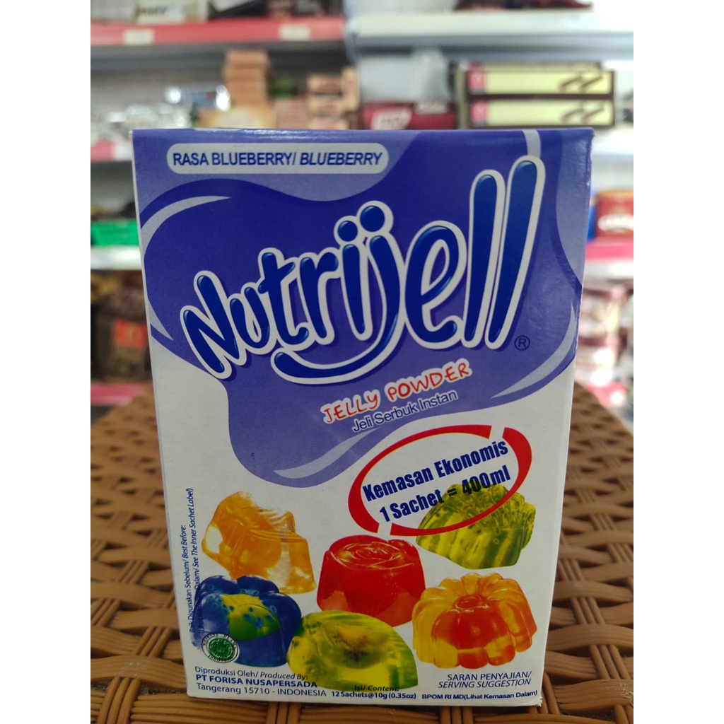Jual Nutrijel / Nutrijell Ekonomis Berbagai Rasa ukuran 10gr | Shopee ...