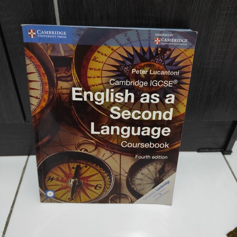 Jual Cambridge IGCSE English as a second language coursebook fourth ...