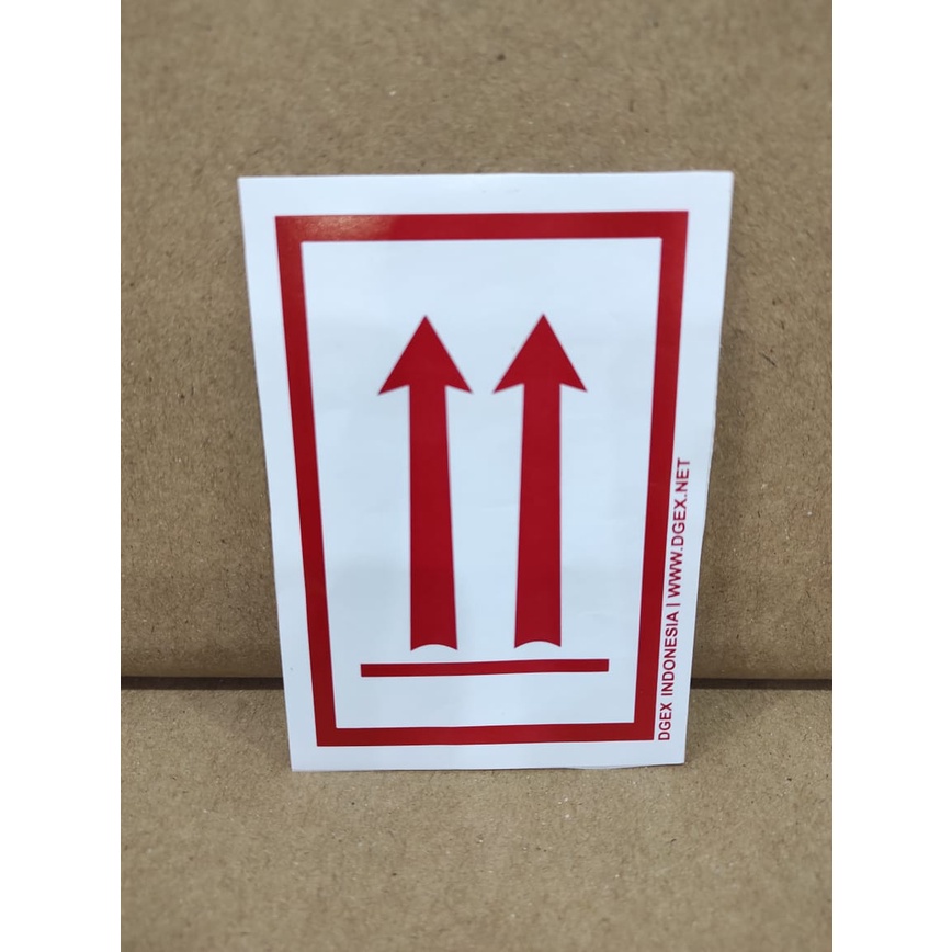 Jual Sticker Handling Label Of Dangerous Goods | Shopee Indonesia