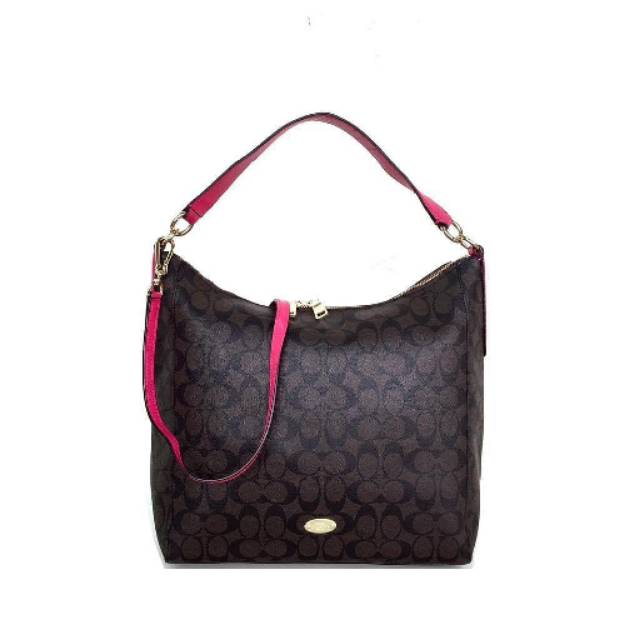 Jual Coach Signature Convertible Hobo Bag | Shopee Indonesia