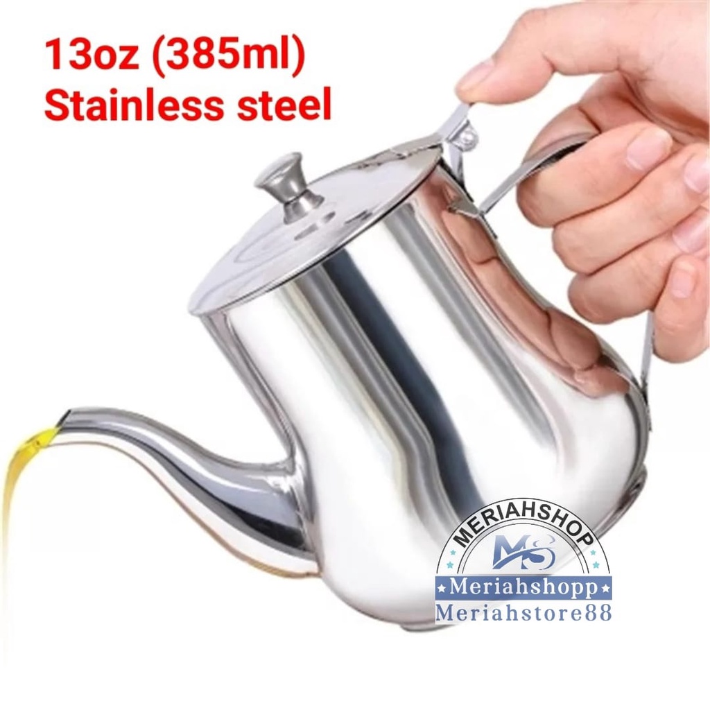 Jual TEAPOT WADAH TEKO MINYAK AIR KOPI TEH TEKO Jug ALADIN 385ml 13oz ...