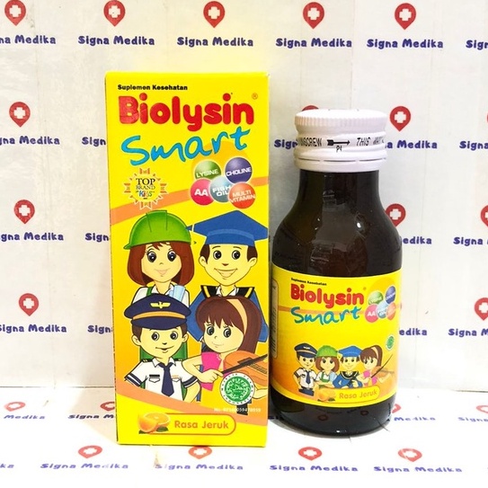 Jual Biolysin Smart Sirup 60ml - Multivitamin Anak | Shopee Indonesia