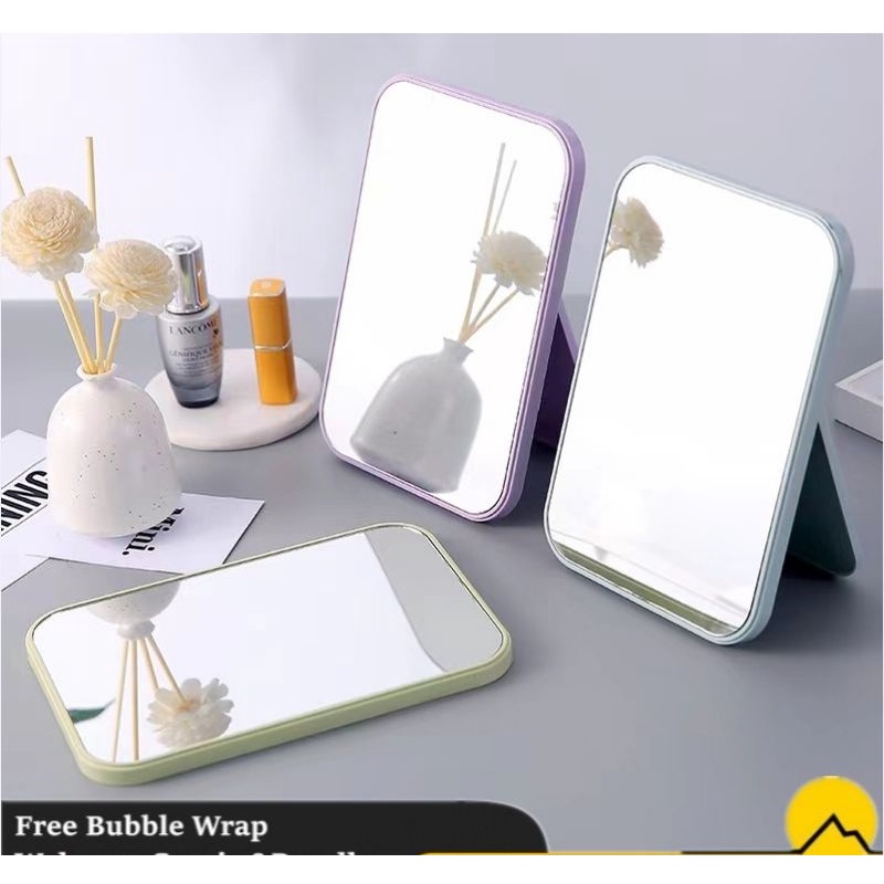 Jual Cermin Rias Persegi Portable Beauty Mirror Cermin Lipat Kaca Rias ...