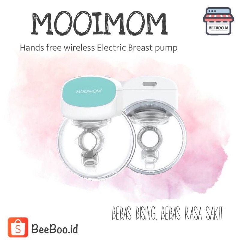 Jual [SEWA] MOOIMOM M2 Hands Free Wireless Electric Breast Pump - Pompa ...