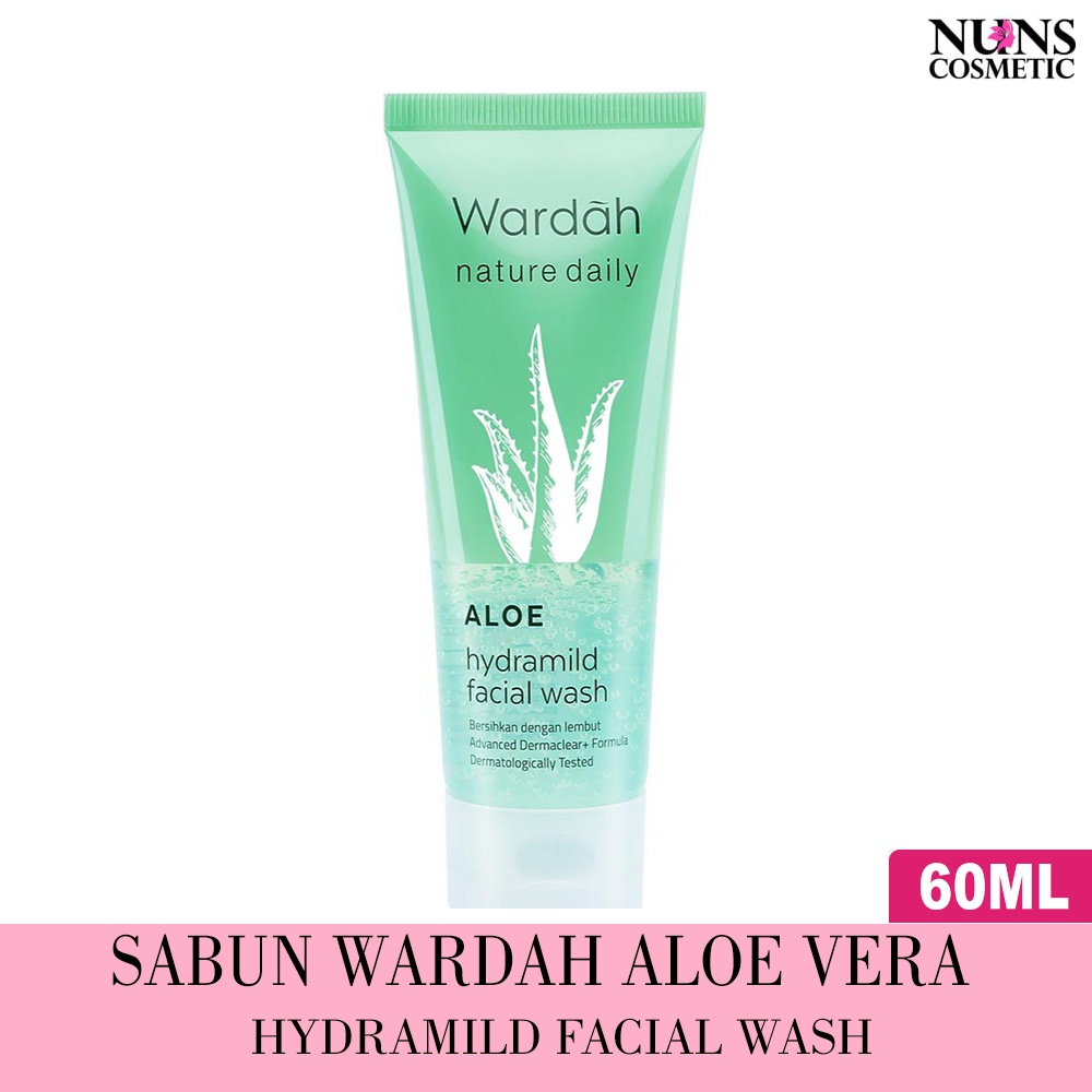 Jual ORIGINAL Sabun Cuci Muka Wardah Aloe Vera Hydramild Facial Wash ...