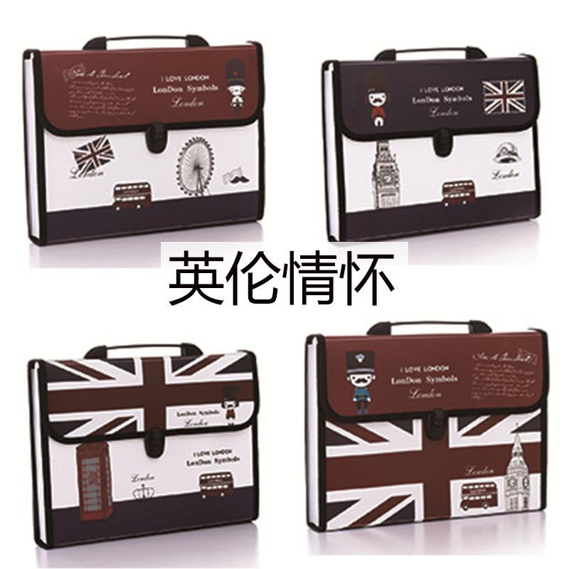 Jual ATM.Medan Document Folder Organizer Bag / Tas Map File Motif ...