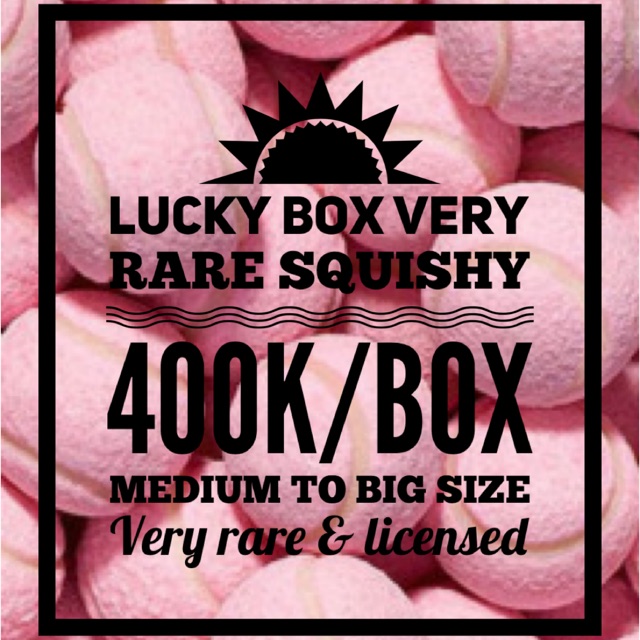 Jual Lucky box very rare squishy medium to large lucky box rare squishy ...