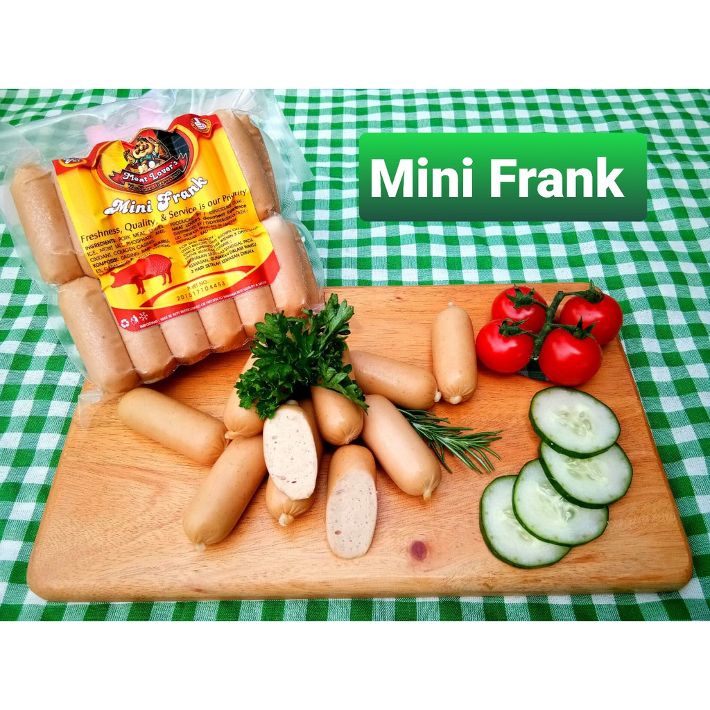Jual Mini Frank-Meat Lovers-450 gram (24 pcs) - Sosis Babi - Pork ...