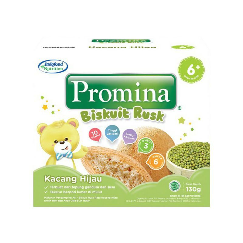 Jual Promina Biskuit Rusk 6+ (130g) | Shopee Indonesia