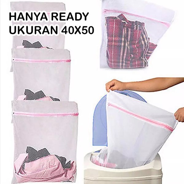 Jual Tas Jaring Laundry Mesin cuci Kantong Pengaman Pakaian Saat ...
