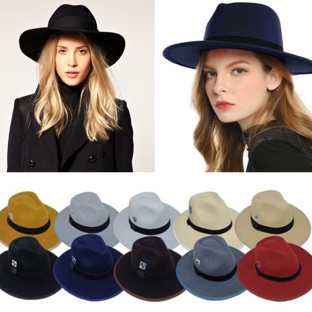 Jual Topi Keren | Topi PANAMA Lebar, Topi Pantai | Shopee Indonesia