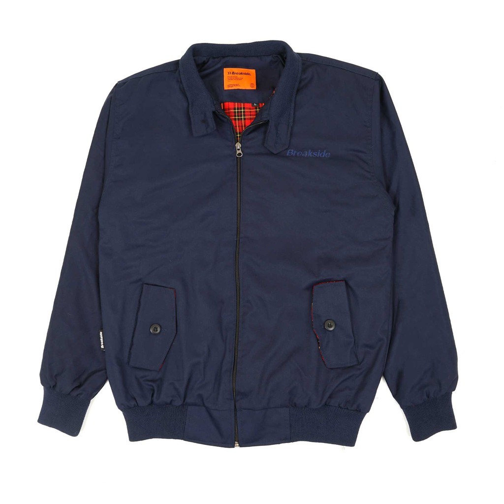 Jual Breakside Jacket Harrington Epic - Navy Blue Jaket Pria | Shopee ...