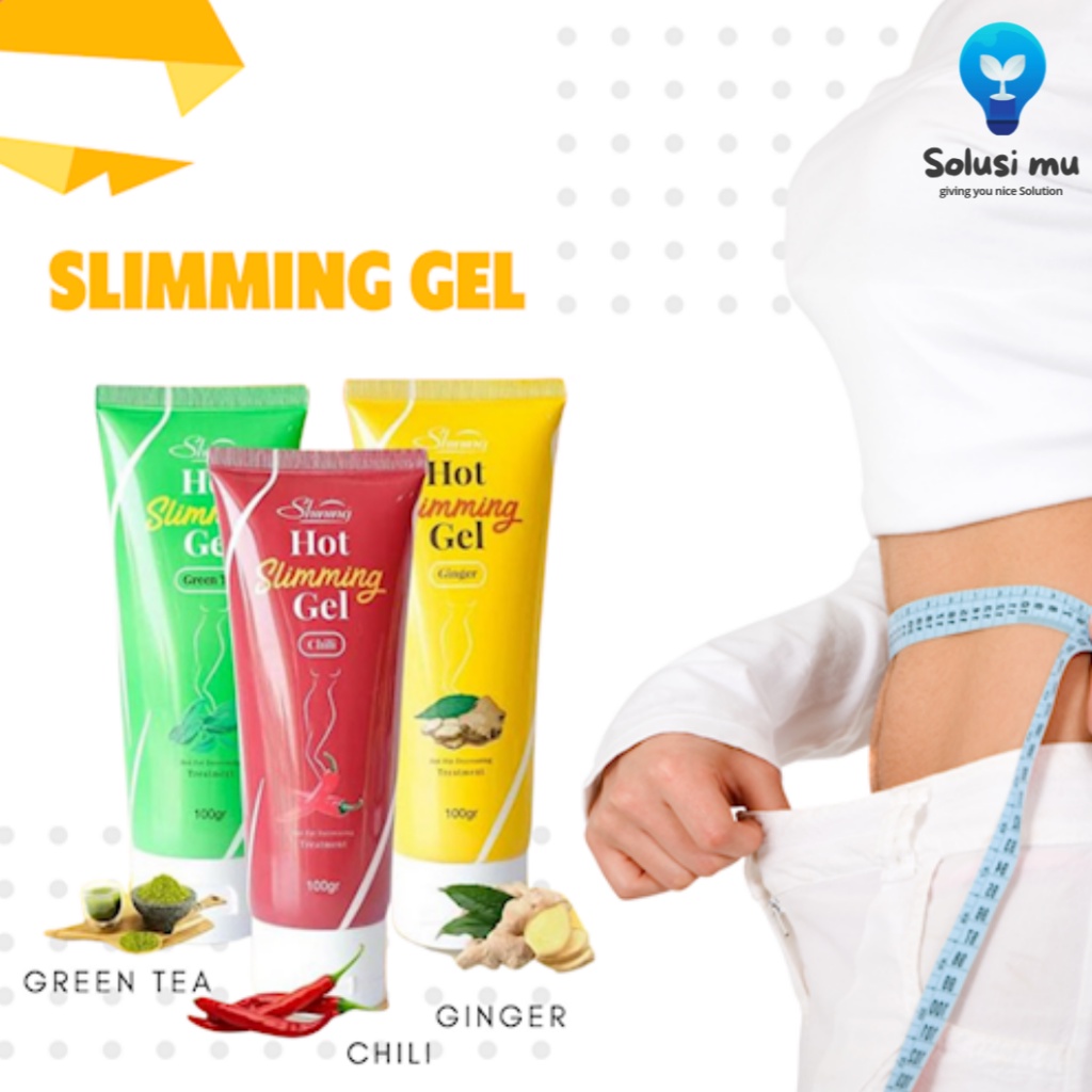 Jual Pelangsing Tubuh Badan Perut Buncit Paha Lengan Slimming Hot Gel ...