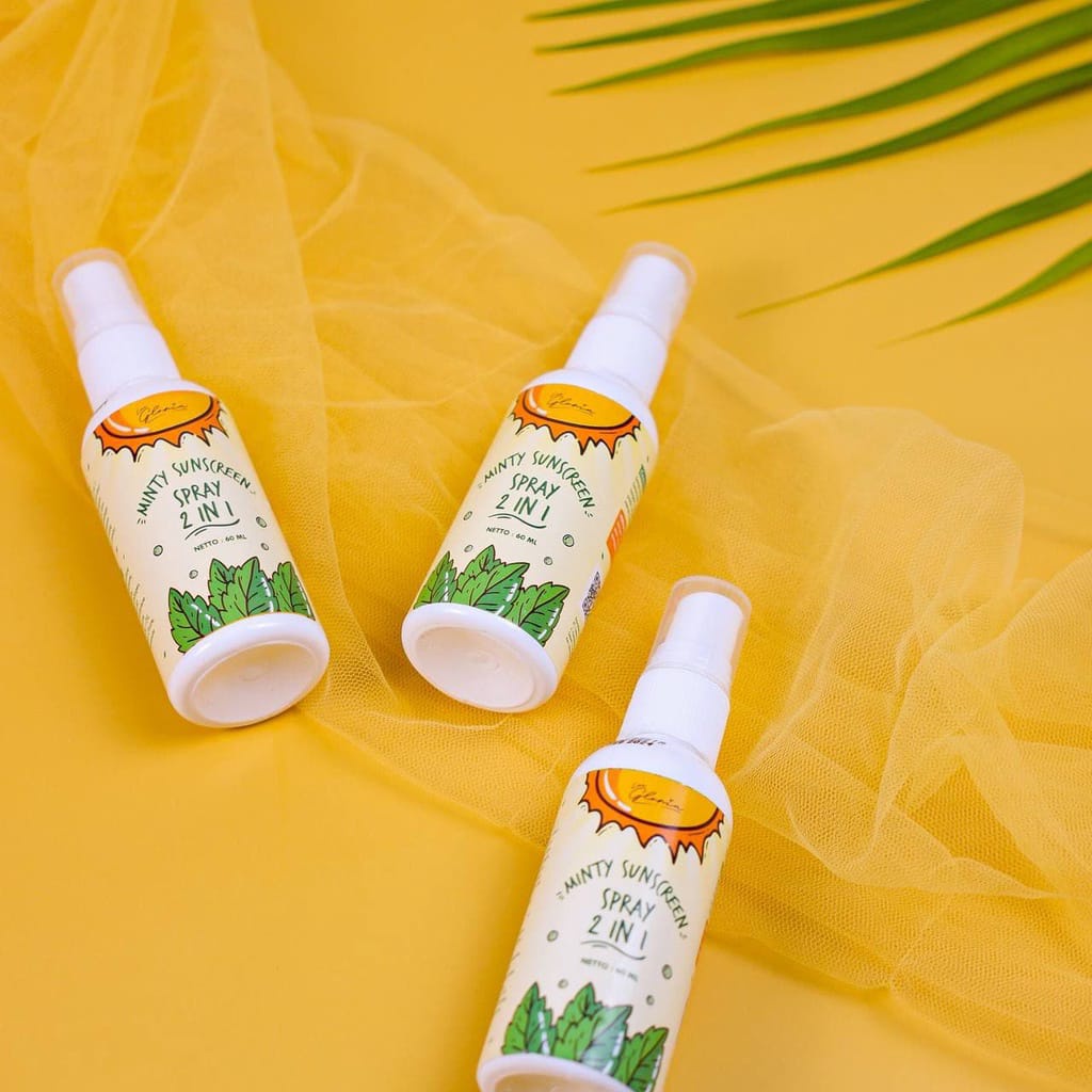 Jual [WRSR27] SUNSCREEN SPRAY LEA GLORIA 2 IN 1 BPOM SPF 30 SUNSPRAY ...