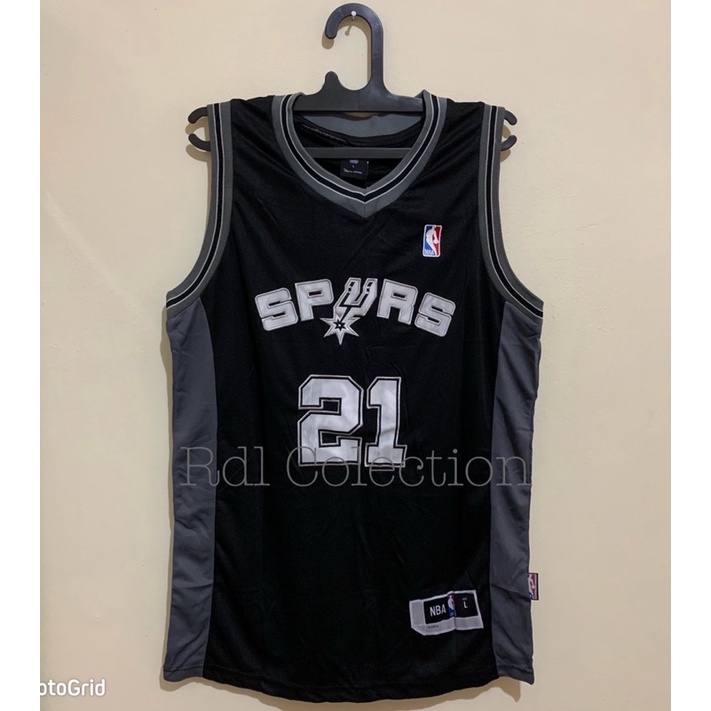 Jual JERSEY BASKET NBA SPURS TIM DUNCAN JERSEY NBA FULL BORDIR GRADE ...