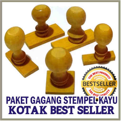 Jual GAGANG STEMPEL KAYU PAKET KOTAK | Shopee Indonesia