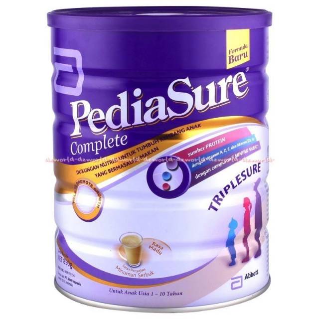 Jual PediaSure TRIPLESURE Vanila, Madu 850g | Shopee Indonesia