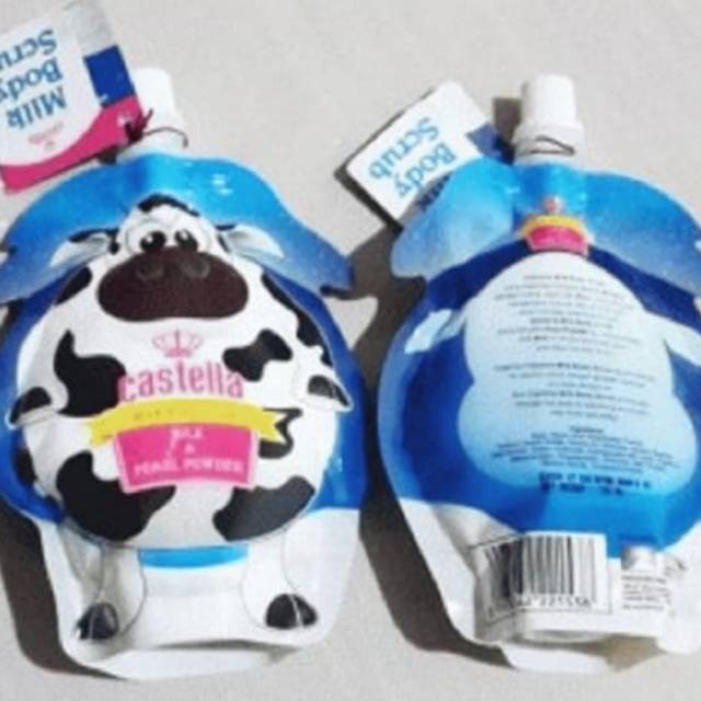 Jual CASTELLA MILK BODY SCRUB ( LULUR SUSU SAPI ) | Shopee Indonesia
