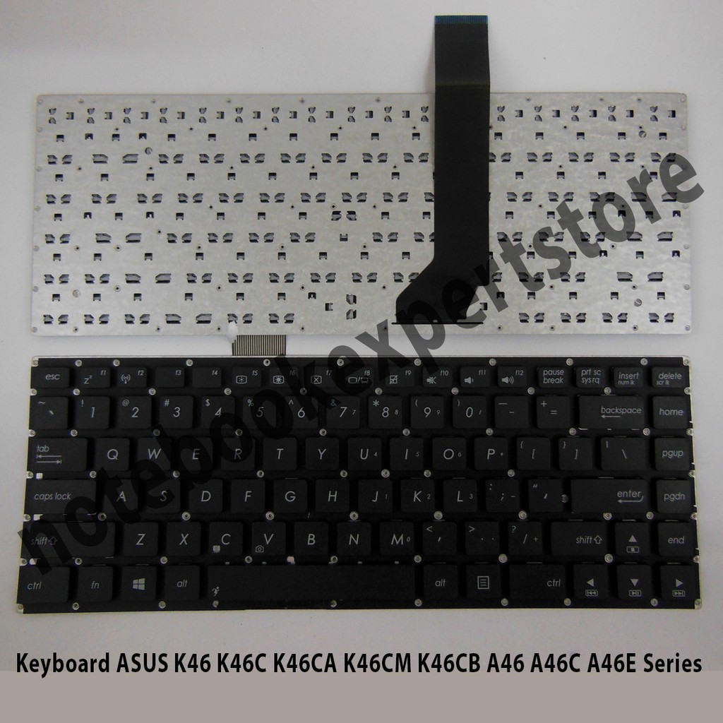 Jual Keyboard ASUS K46 K46C K46CA K46CM K46CB A46 A46C A46E - Black ...