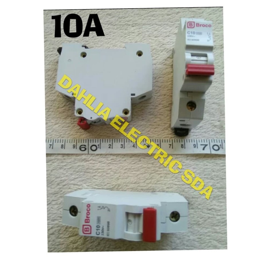 Jual MCB 10A 1 PHASE BROCO | Shopee Indonesia