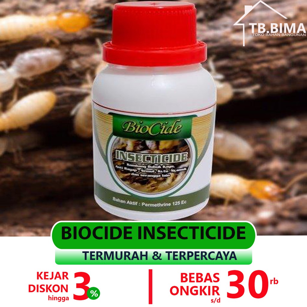 Jual BioCide Insecticide Obat Anti Rayap Kayu / Cairan anti Serangga ...