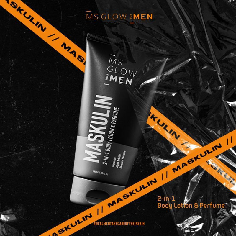 Jual MASKULIN 2IN1 FOR MEN MSGLOW(FREE GIFT) | Shopee Indonesia