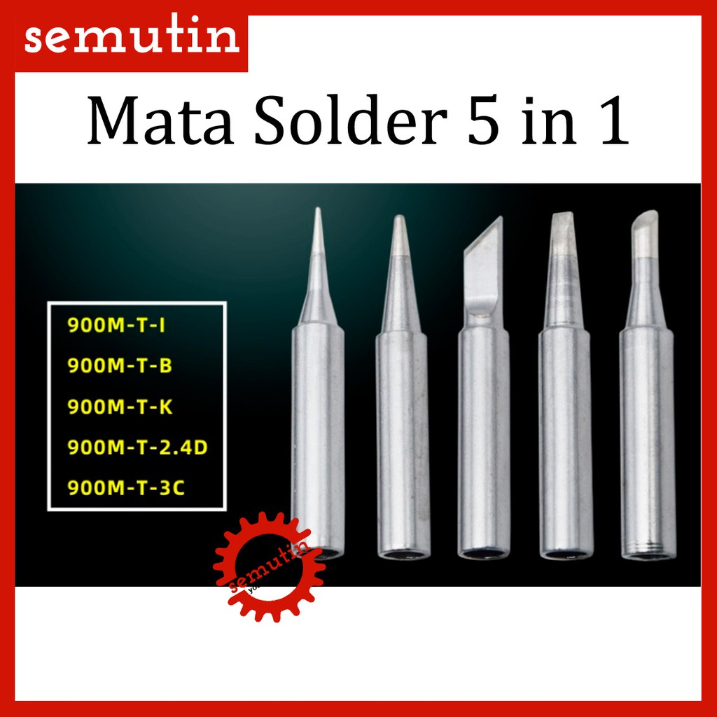 Jual Mata Solder 5 pcs Ujung Tip Solder 900M | Shopee Indonesia