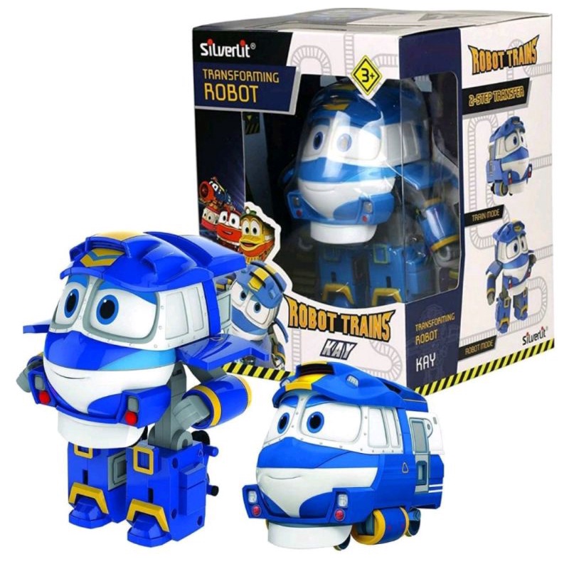 Jual Silverlit Robot Trains : Transforming Robot KAY Figure / Original ...