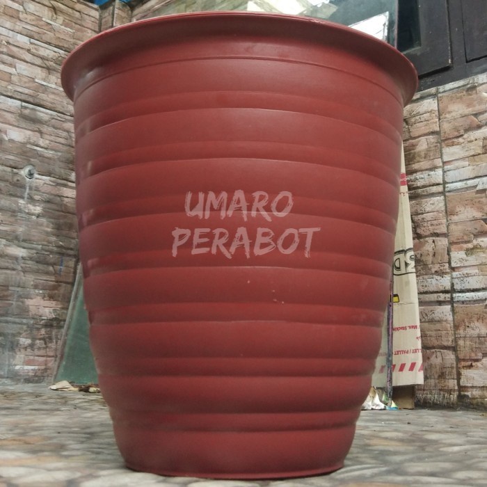 Jual Pot Tirus Ukuran 30 Warna Merah Bata / Pot Tawon / Pot Tanaman ...