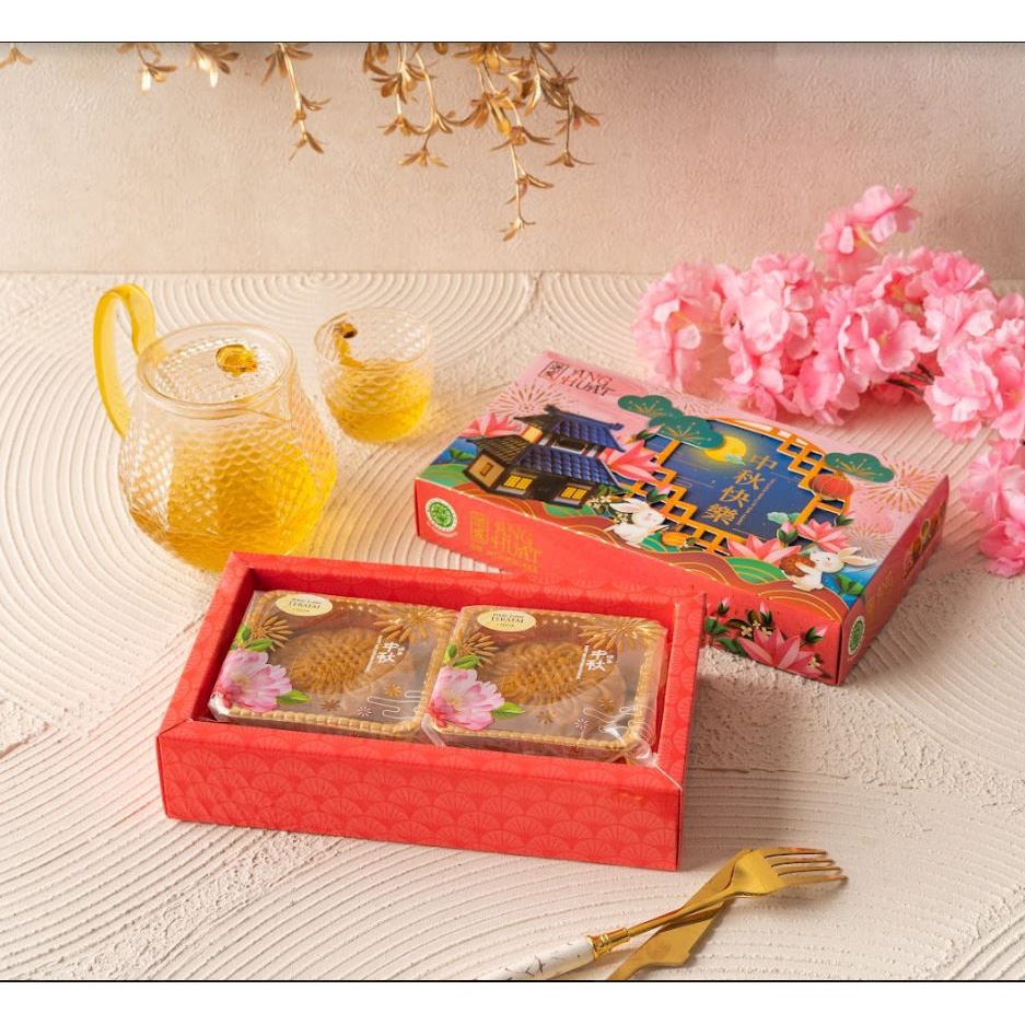 Jual Mooncake Kue Bulan Ang Huat isi 2 - Tausa Htam LienYung Durian ...