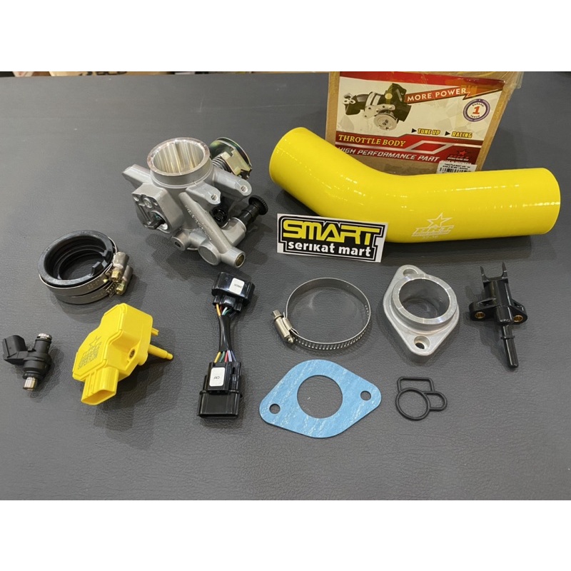 Jual THROTTLE BODY CRF 150 BRT RACING / THROTTLE BODY BRT SUPER FLOW ...
