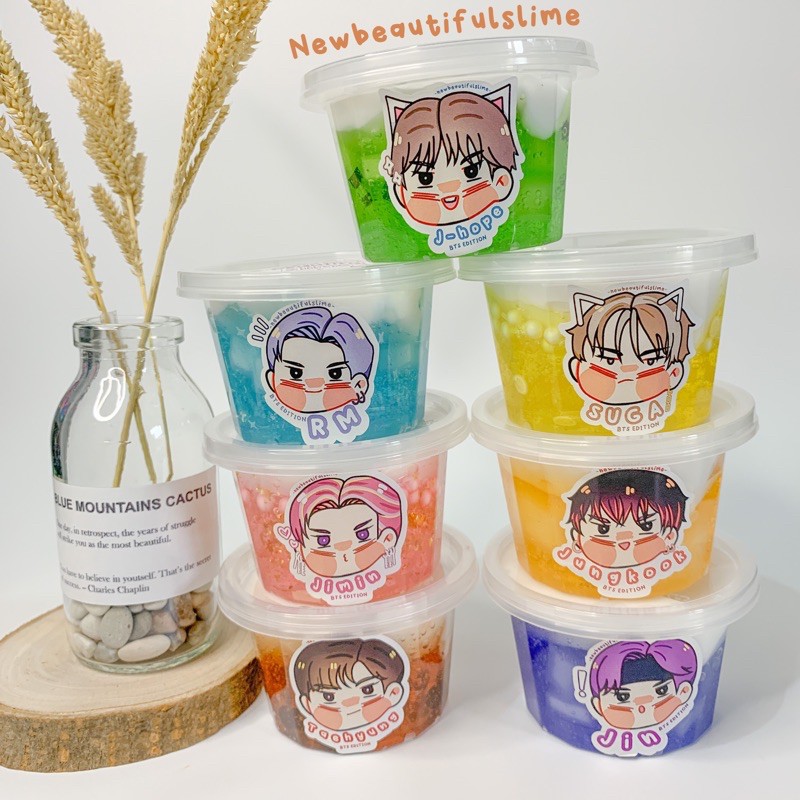 Jual BTS DRINK SLIME BTS SERIES SLIME BT21 SLIME | Shopee Indonesia