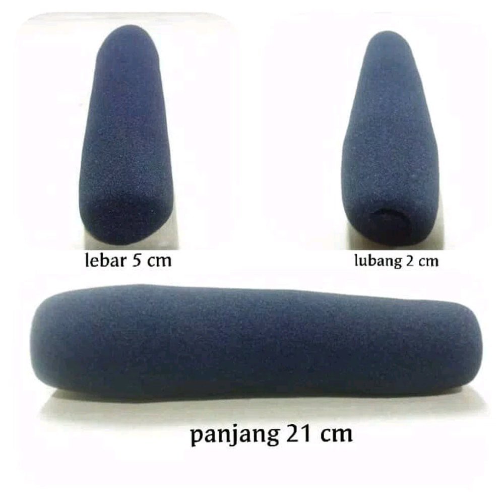 Jual BUSA MIC CONDENSER 21 CM POLOS HITAM | Shopee Indonesia