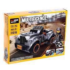 Jual mainan edukasi mirip lego brick mobil jeep multificence 31019 bisa 20 model | Shopee Indonesia