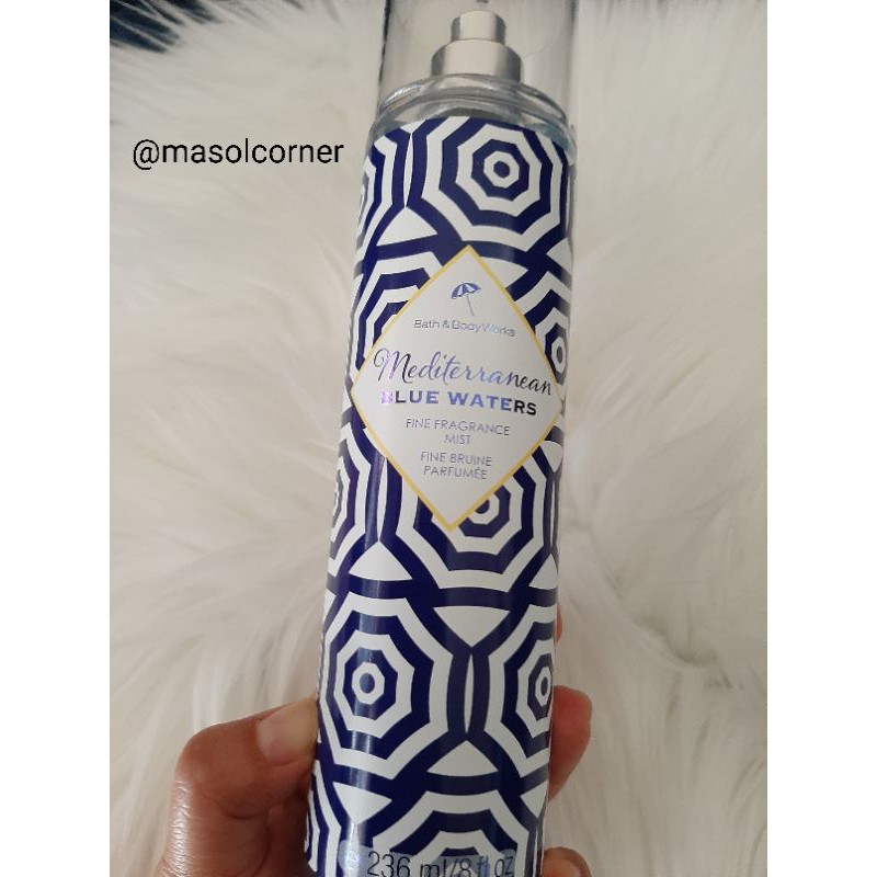 Jual Bath and Body Works "MEDITERRANEAN BLUE WATERS" Fragrance Mist 236 ...