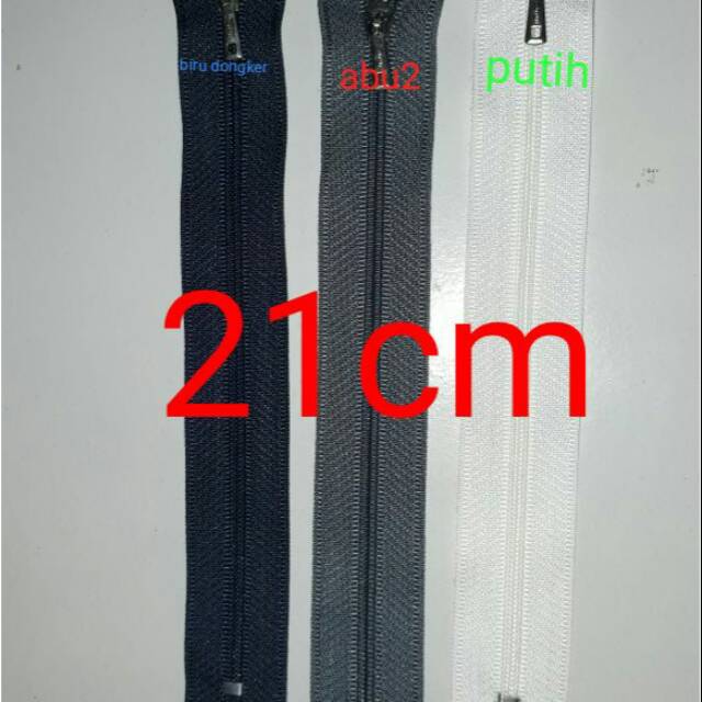 Jual Resleting ukuran 21cm | Shopee Indonesia