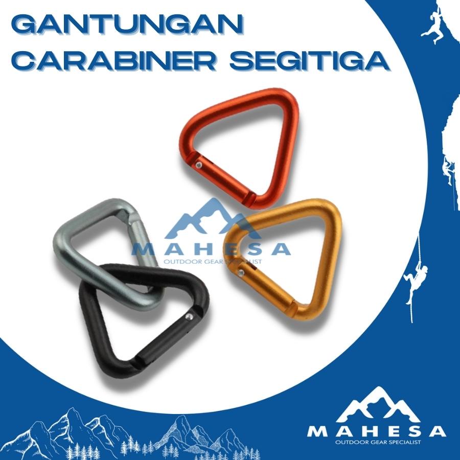 Jual Gantungan Hook Carabiner Segitiga Alumunium Alloy Multifungsi ...