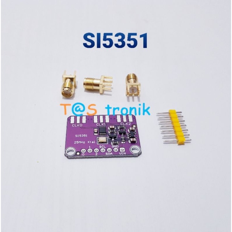 Jual Si5351A Clock Generator Sinyal Generator Module 8 kHz 160MHz ...