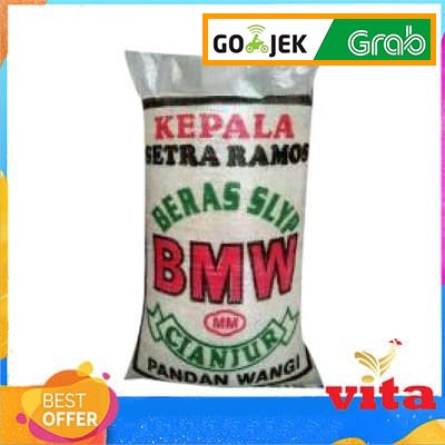 Jual Beras BMW 10kg Pandan Wangi Putih | Shopee Indonesia
