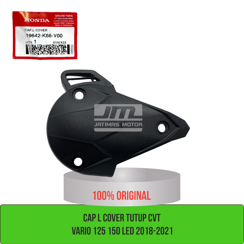 Jual Cap L cover tutup bak cvt new vario 125 150 led 2018-2021 19642 ...