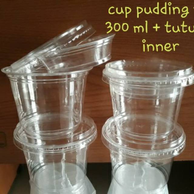 Jual Minimal order 50 pcs Cup pudding vla 300 ml / cup puding vla ...