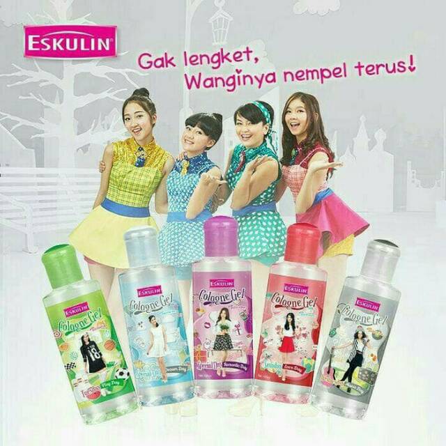 Jual ESKULIN COLOGNE GEL 100 ML PARFUM | Shopee Indonesia