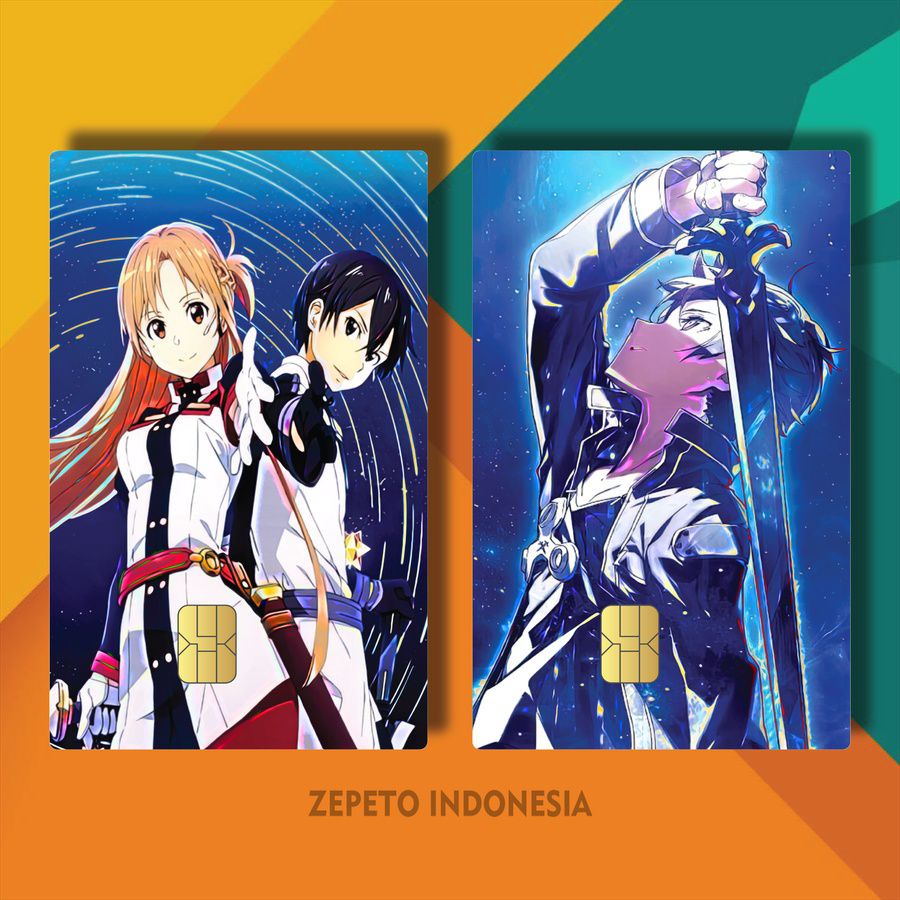 Jual STIKER CARD ATM ANIME SWORD ART ONLINE ORDINAL SCALE HOLOGRAM ...