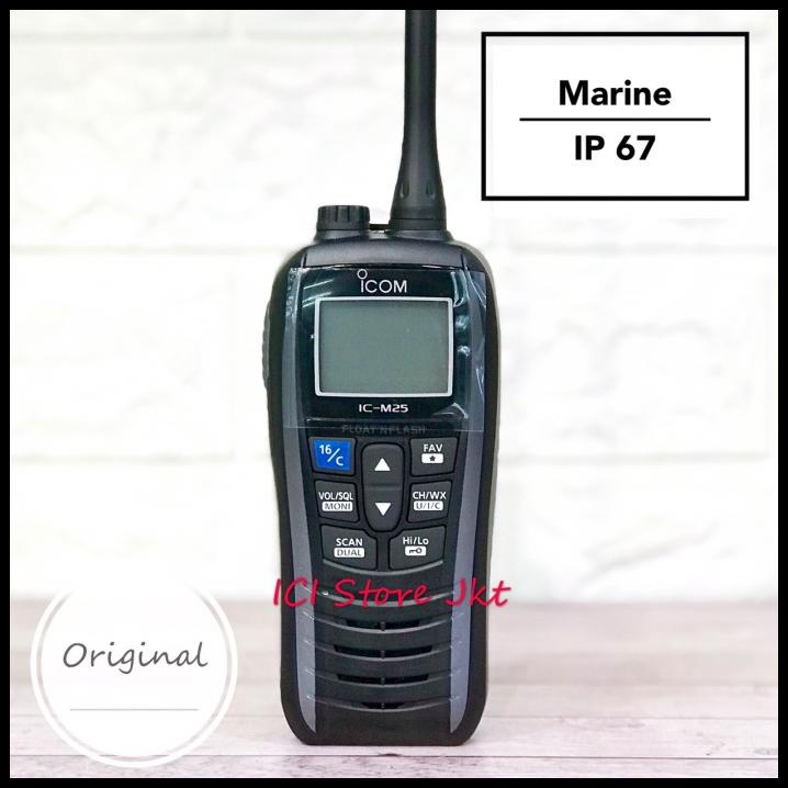 Jual Radio Ht Icom M25 Marine (Original) | Shopee Indonesia